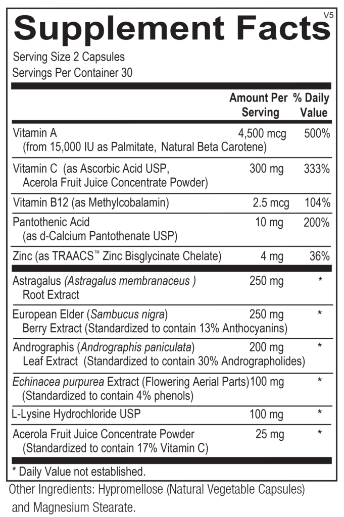Viracid by Ortho Molecular - 60 Capsules - SRQ Care Pharmacy